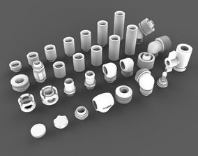 Pipe fittings 3D Models | CGTrader