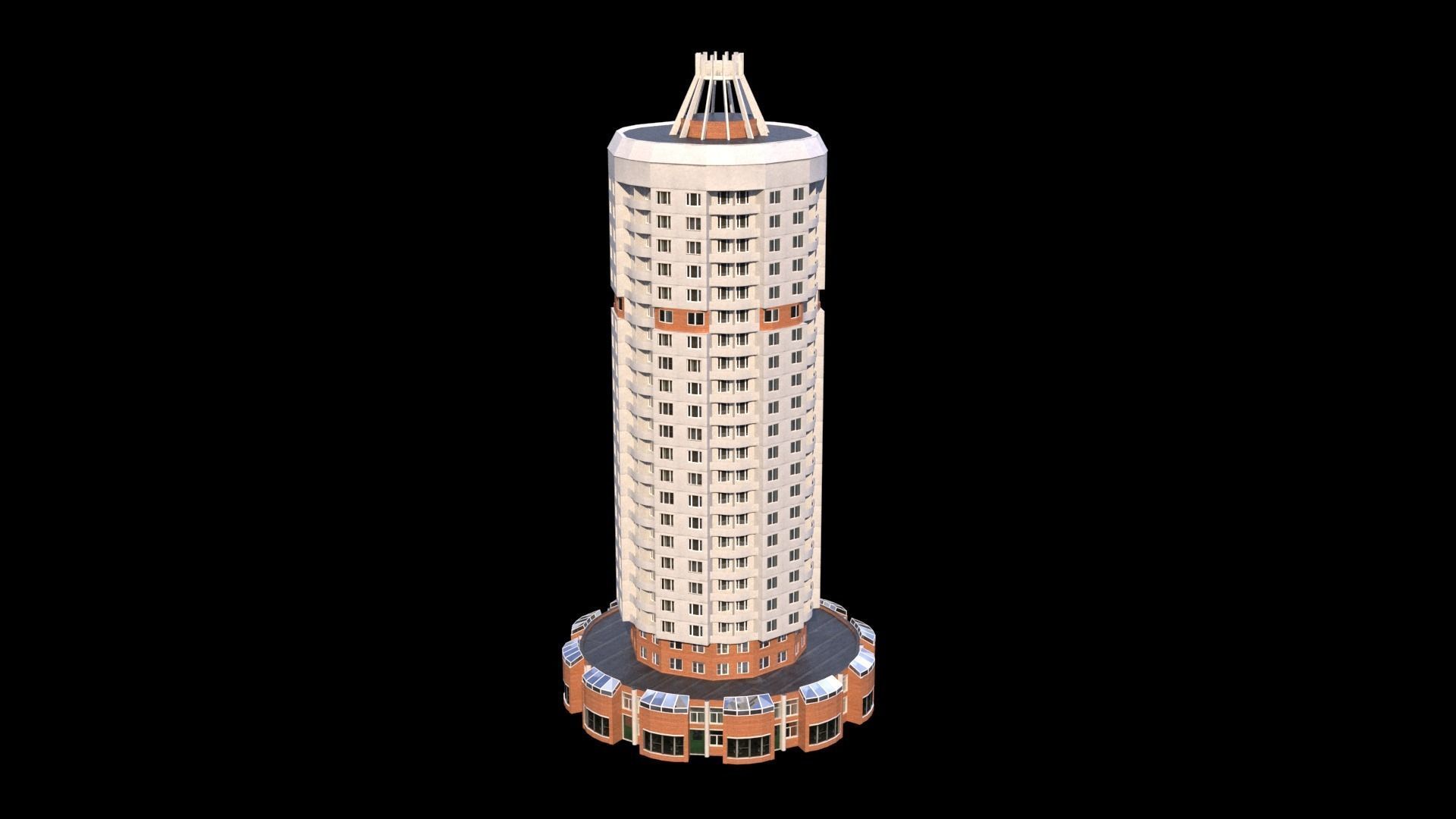 Russian buildings pack 3D model | CGTrader