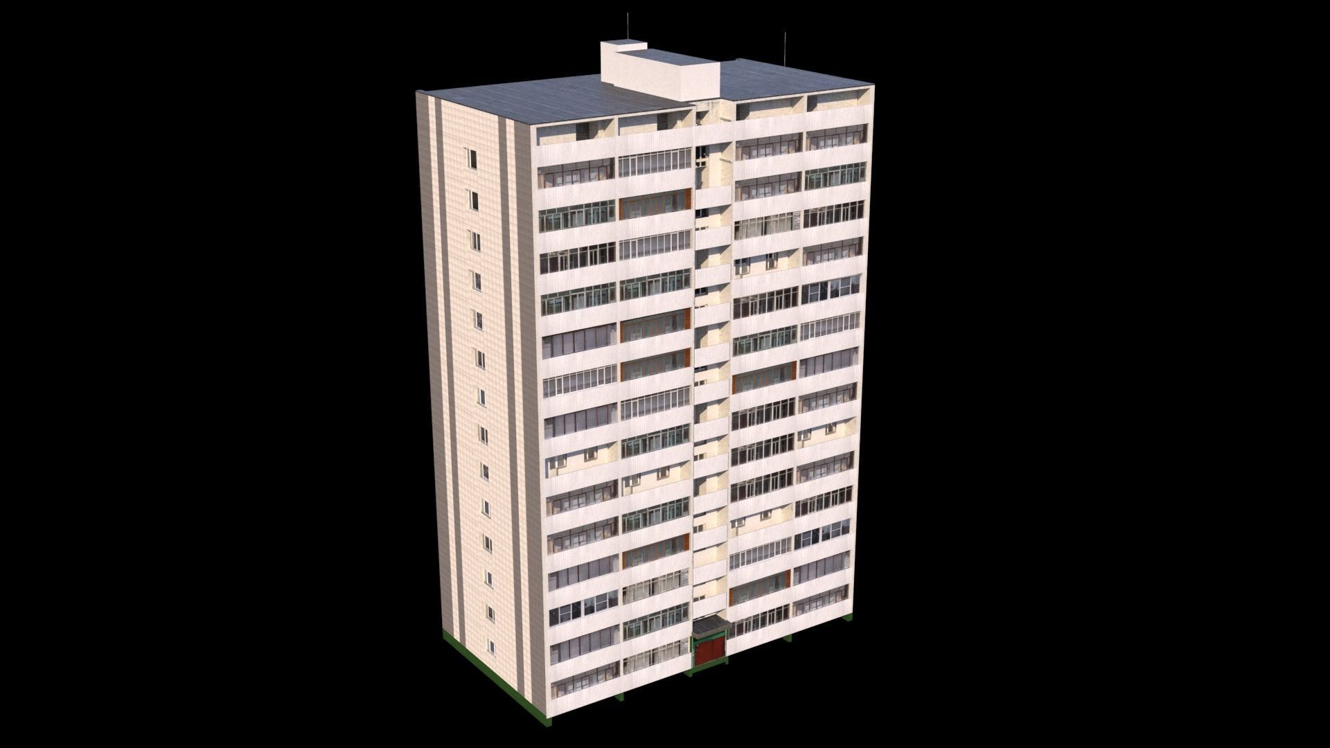 Russian buildings pack 3D model | CGTrader
