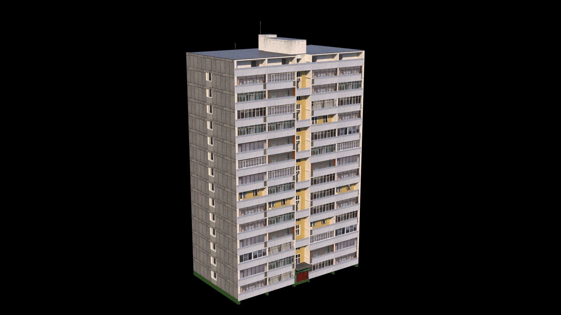 Russian buildings pack 3D model | CGTrader