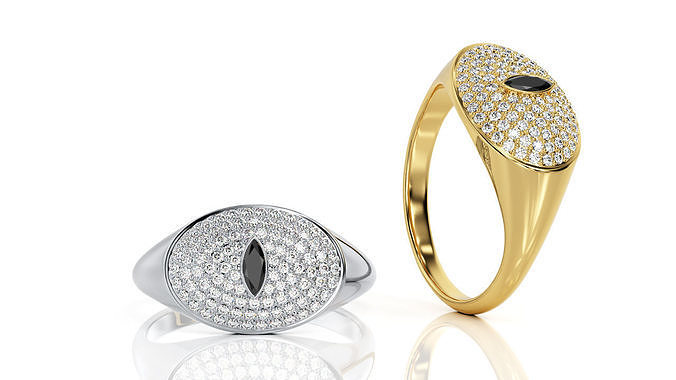 EyeRing R 0067 3D model 3D printable | CGTrader