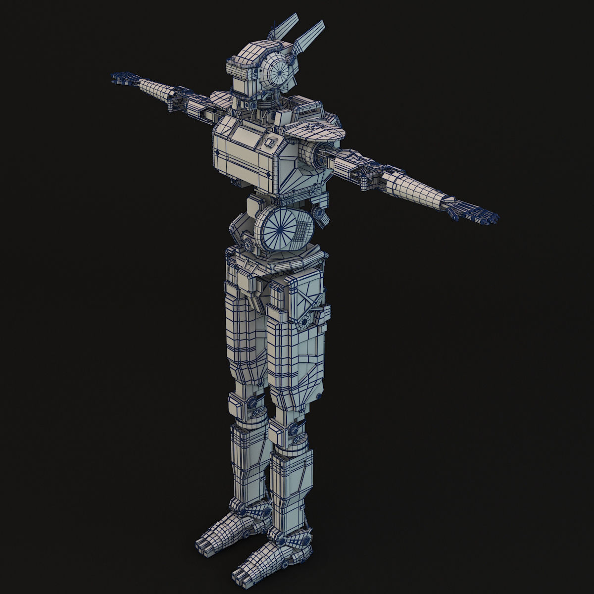 Chappie 3D model | CGTrader
