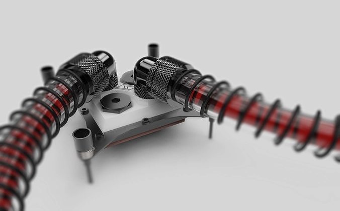 Swiftech Apogee HD CPU Waterblock 3D model | CGTrader