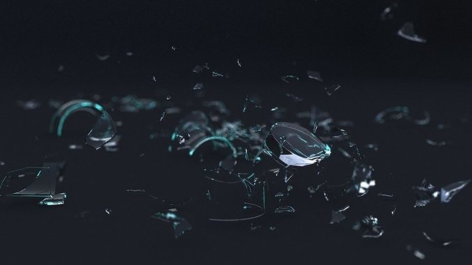 Glass-Broken-Animation 3D model animated | CGTrader