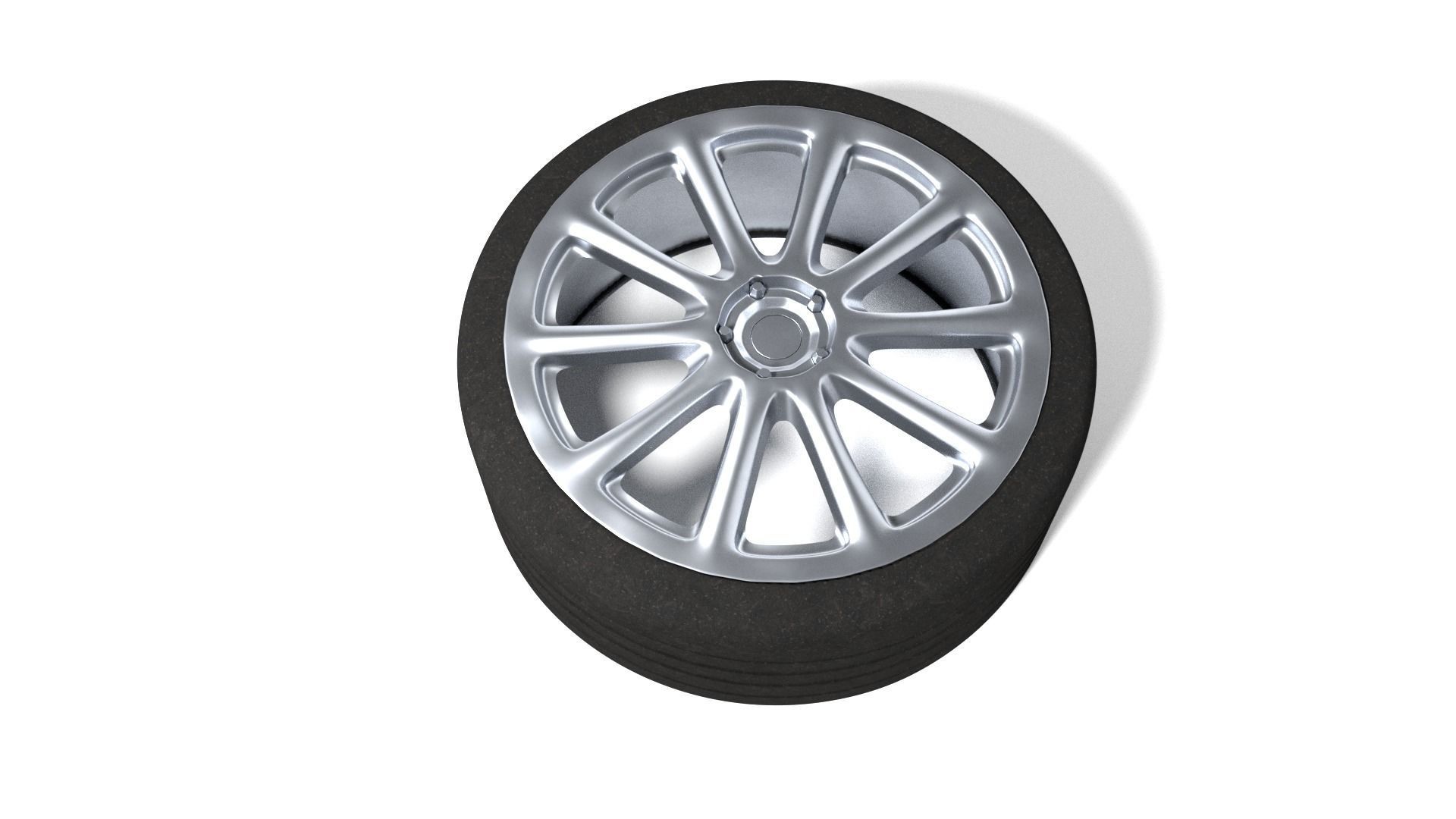 Car wheel free 3D model | CGTrader