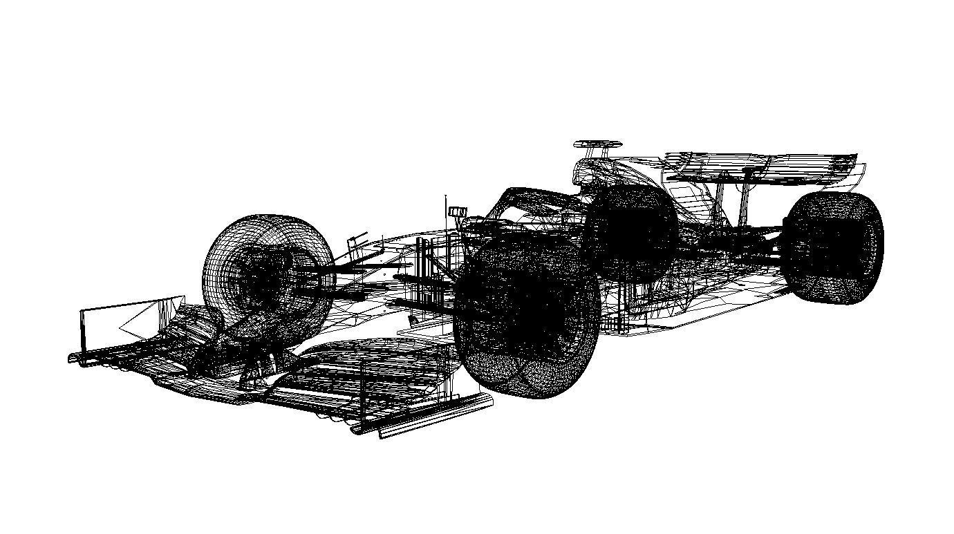 3D model McLaren MCL 34 3D MODEL F1 2019 VR / AR / low-poly | CGTrader