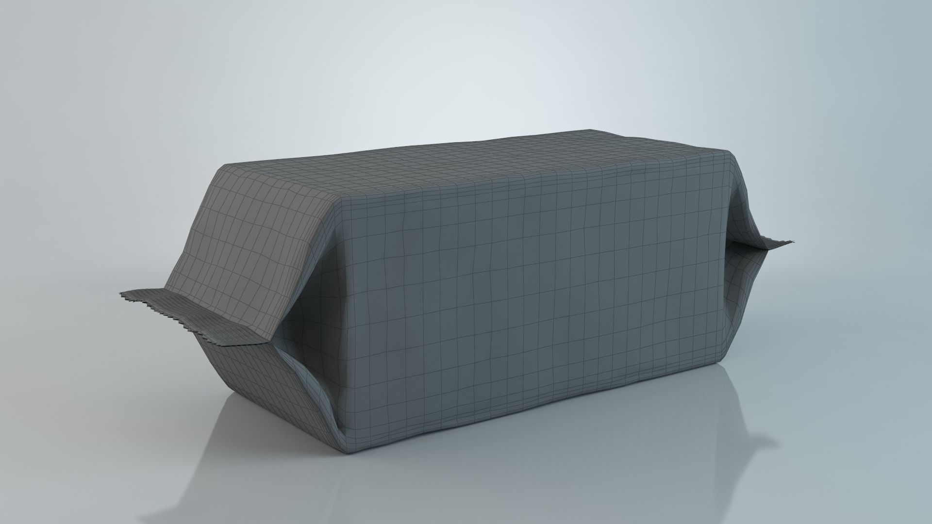 Product render Biscuit packet 3D model 3D model | CGTrader