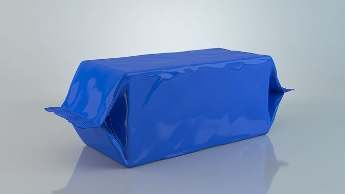 Product render Biscuit packet 3D model 3D model | CGTrader