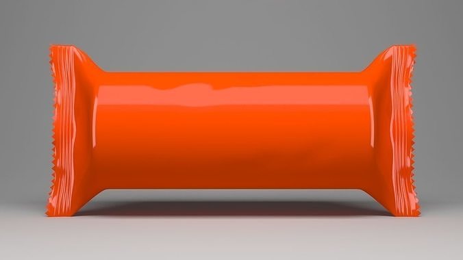 Product render Biscuit packet 3D model 3D model | CGTrader