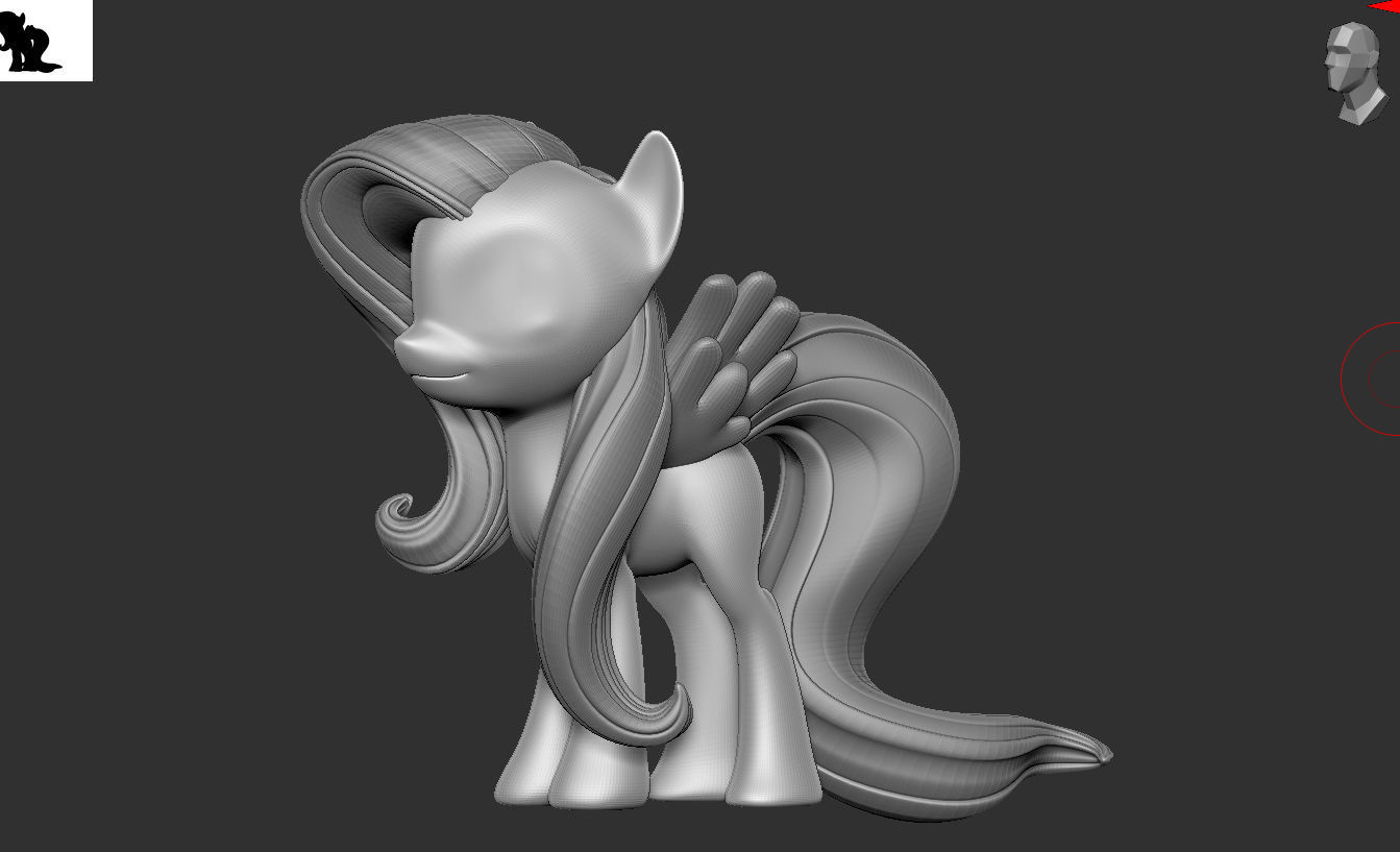 My Little Pony - Flutter Shy 3D model | CGTrader