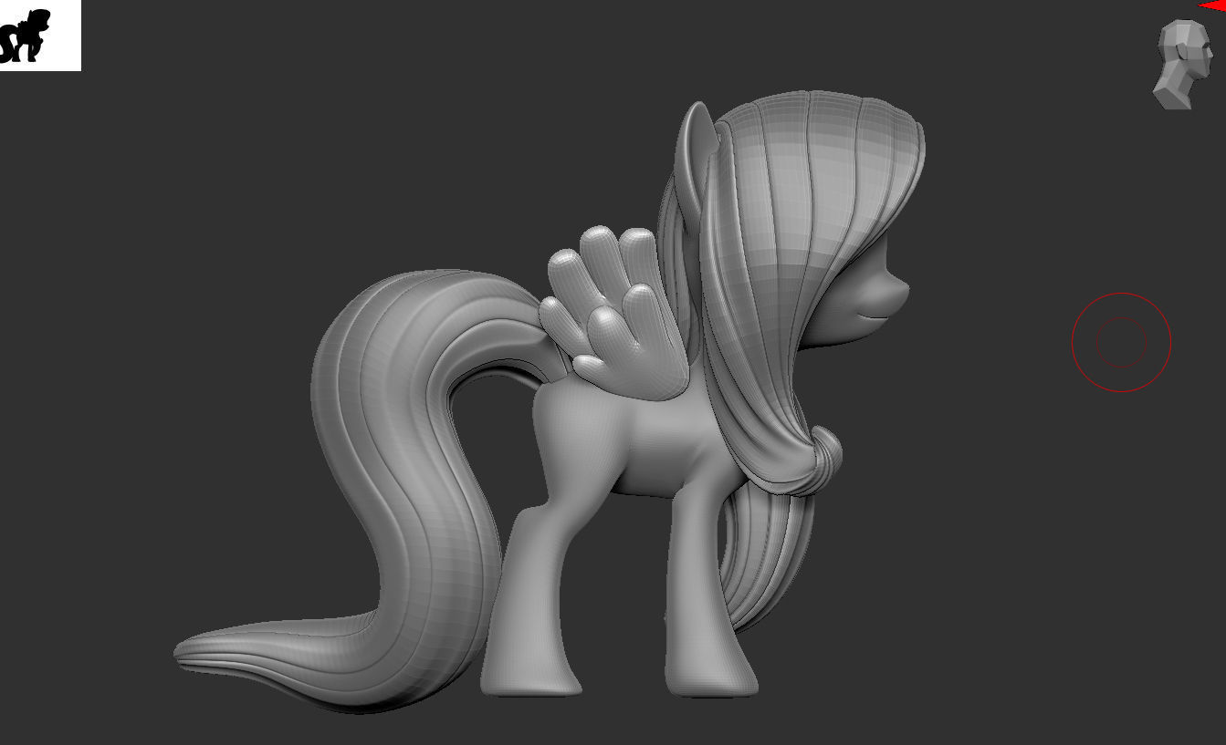 My Little Pony - Flutter Shy 3D model | CGTrader