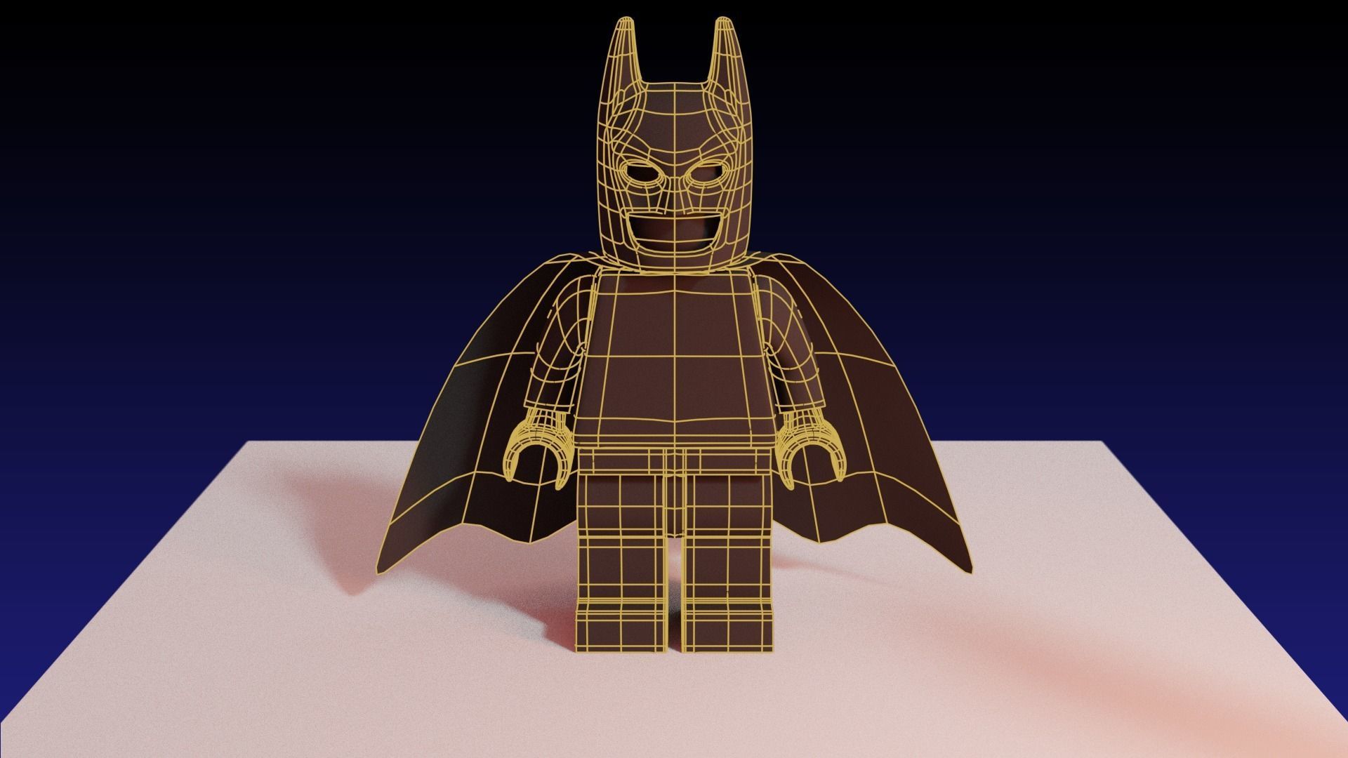 LEGO Batman 3D model rigged | CGTrader