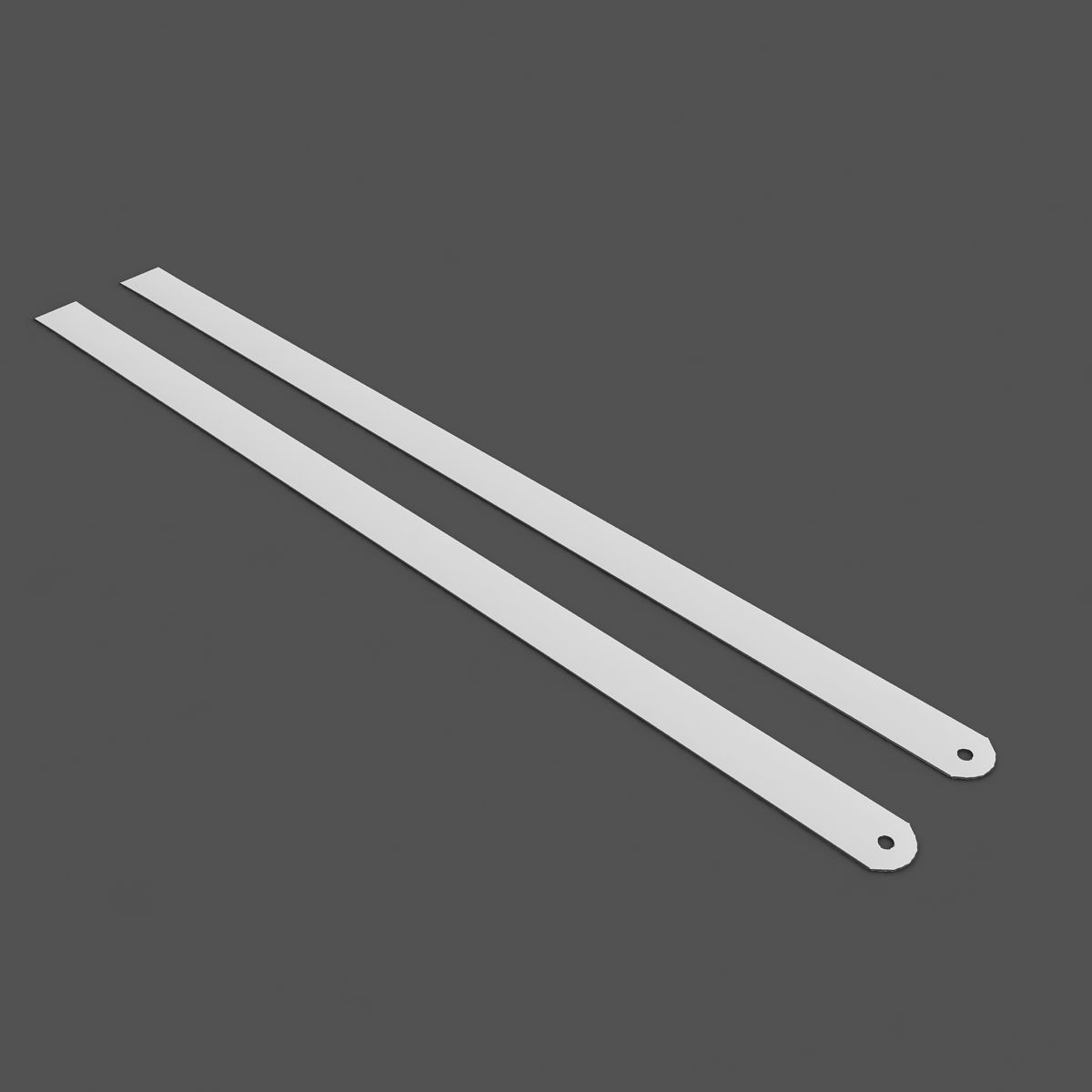 Metal Rulers 3D model | CGTrader