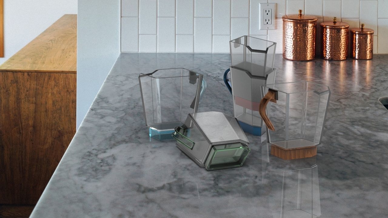 Measuring Cup 3D model 3D printable | CGTrader