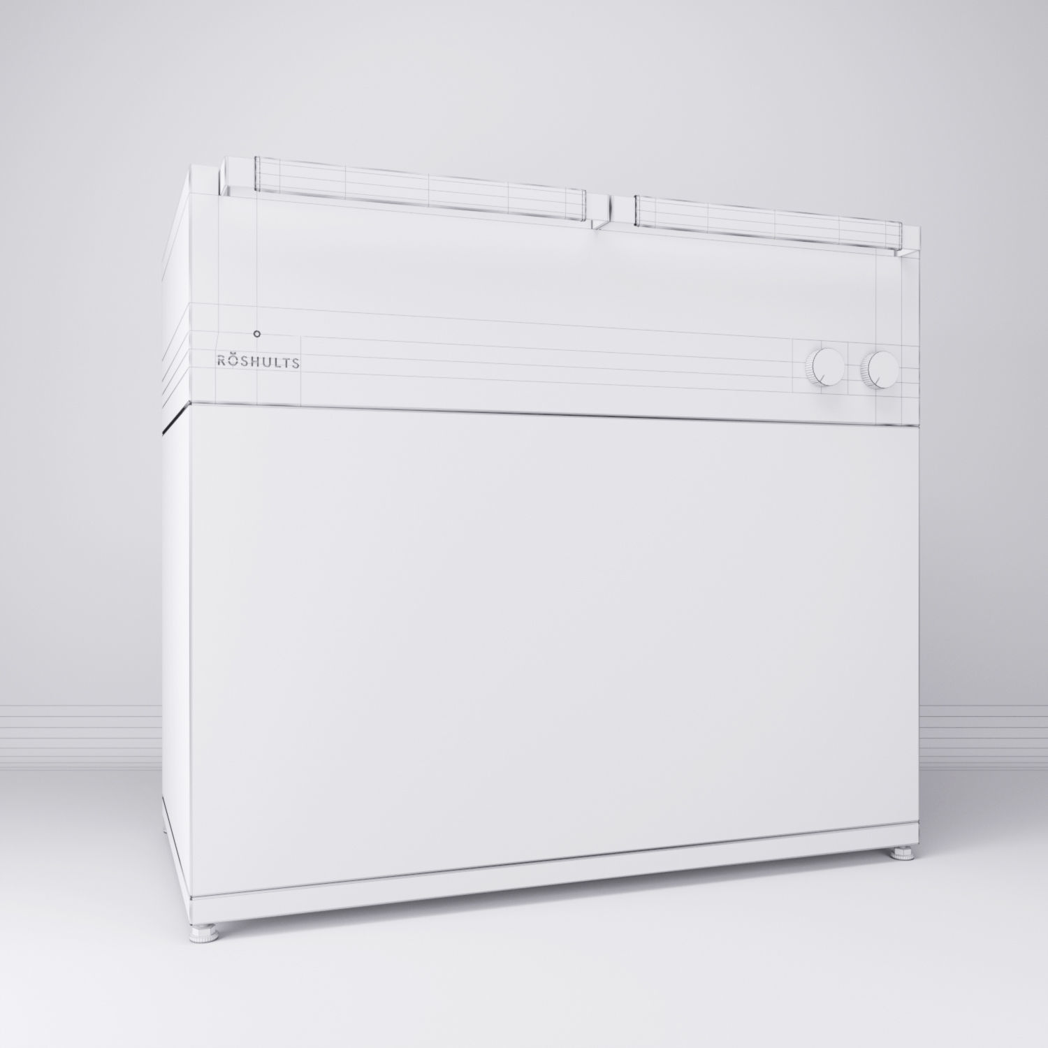 Booster BBQ 200 by Roshults free 3D model | CGTrader