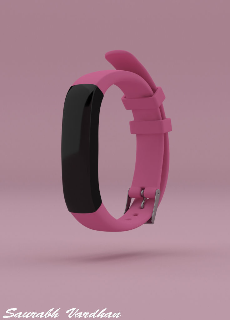 Wrist Band 3D model | CGTrader