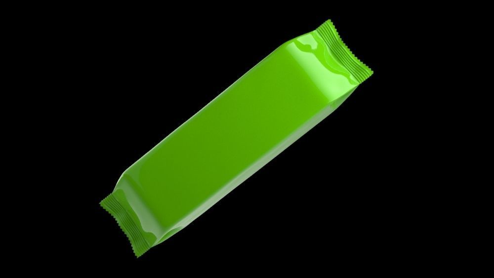 Packet Product render Biscuit packet 3D model 3D model | CGTrader