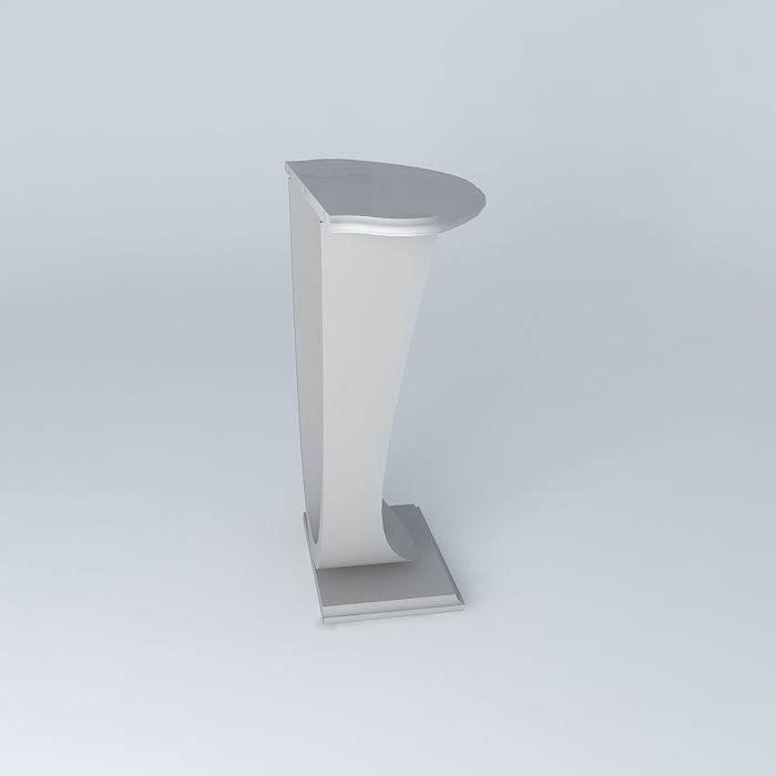 console table free 3D model | CGTrader