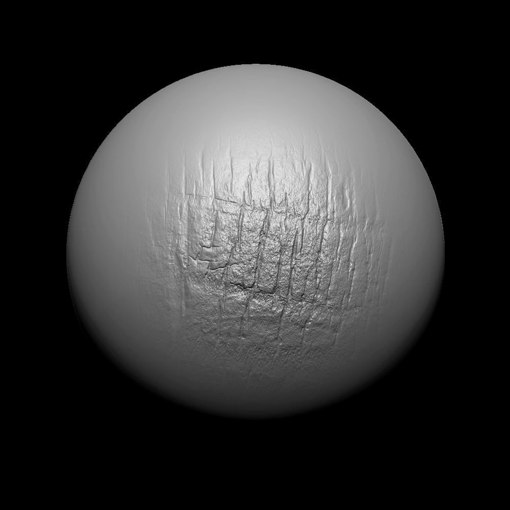 Zbrush Alpha Tree Bark Set02 Texture | CGTrader