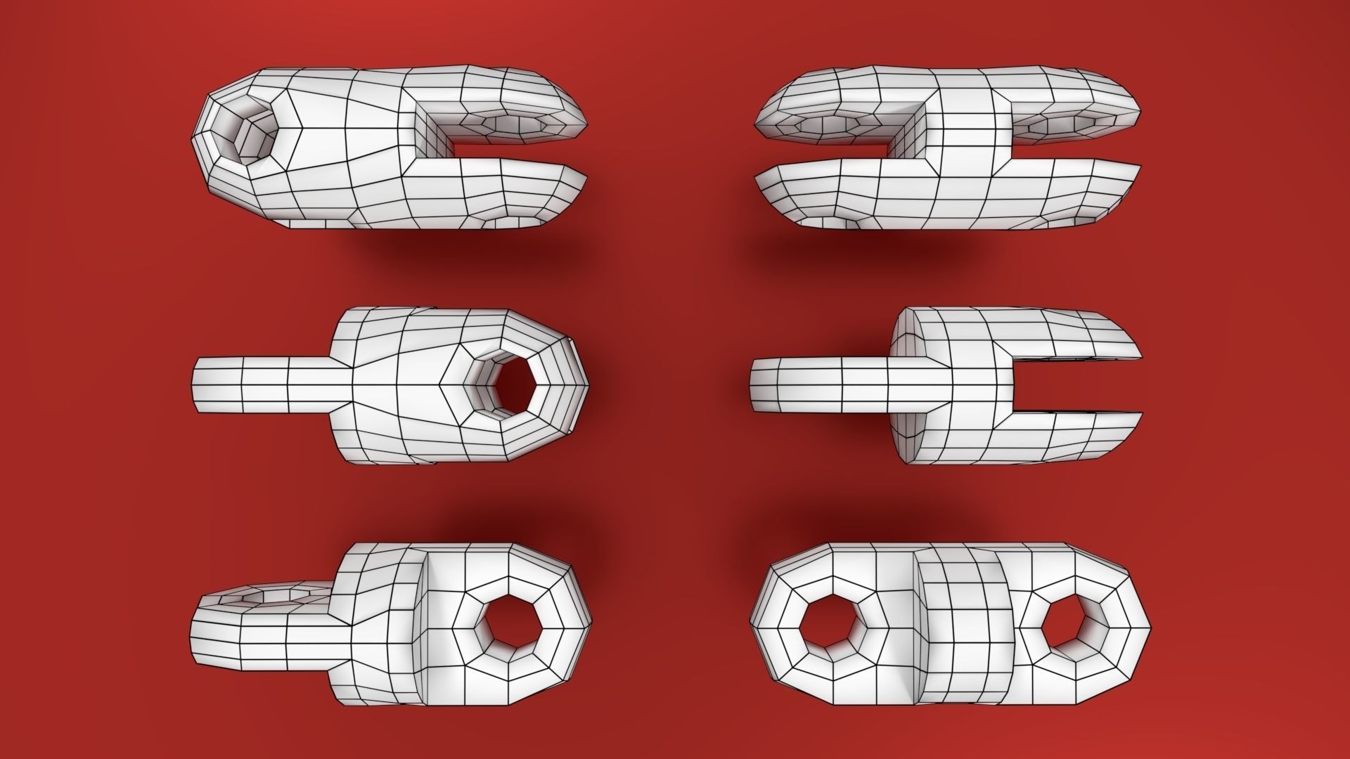 3D model Joint Universal Low-Poly VR / AR / low-poly | CGTrader