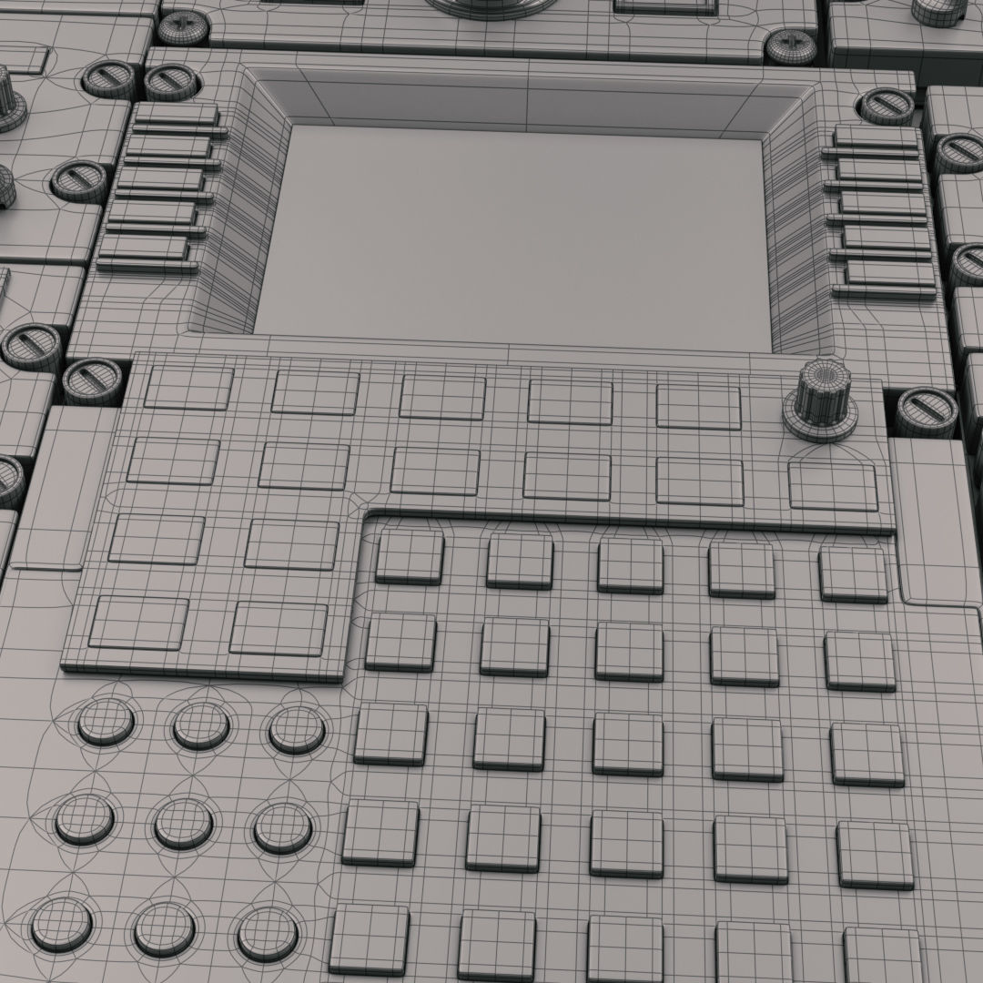 Cockpit Elements 3D model | CGTrader