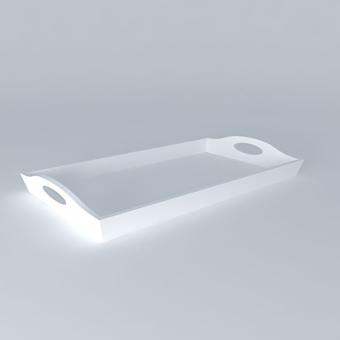 tray free 3D model | CGTrader