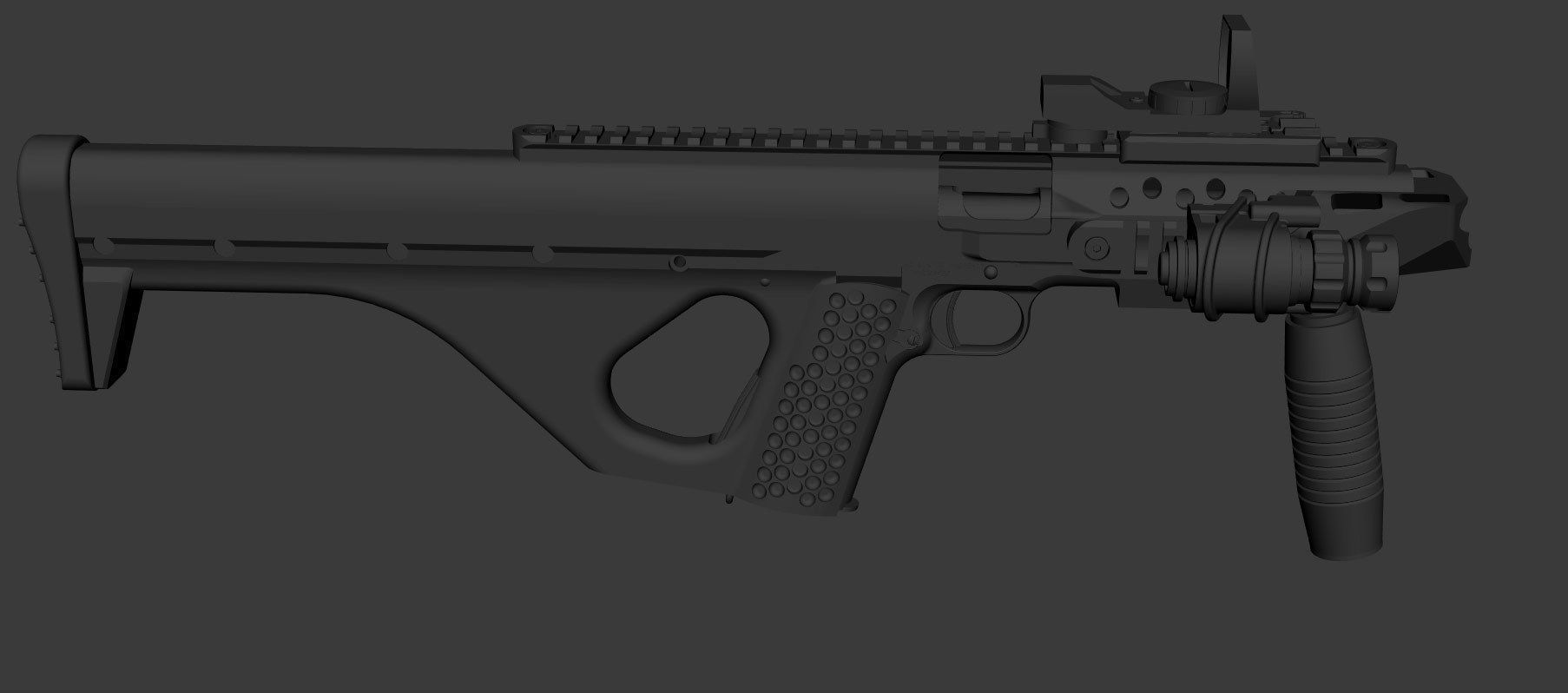 1911 pistol conversion kit 3D model | CGTrader