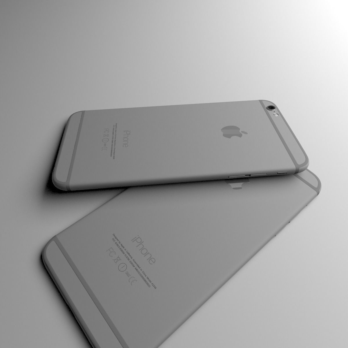 Apple iPhone 6 grey 3D model | CGTrader