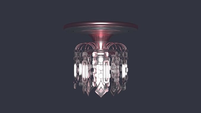 Ceiling lights 3D model | CGTrader