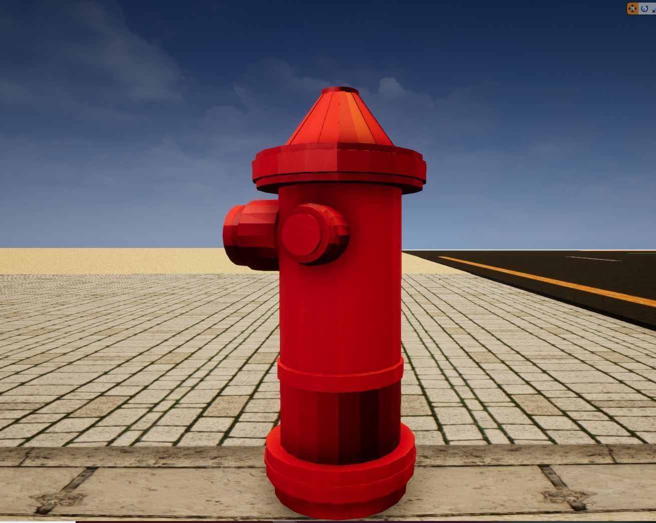 Low poly Fire hydrant free VR / AR / low-poly 3D model | CGTrader