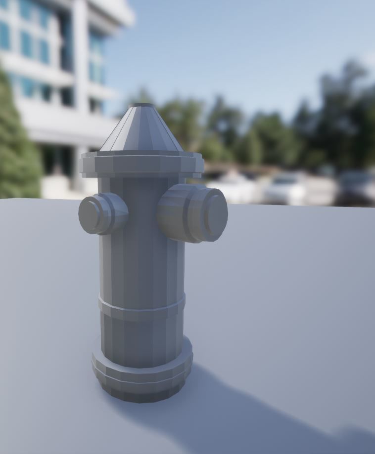 Low poly Fire hydrant free VR / AR / low-poly 3D model | CGTrader