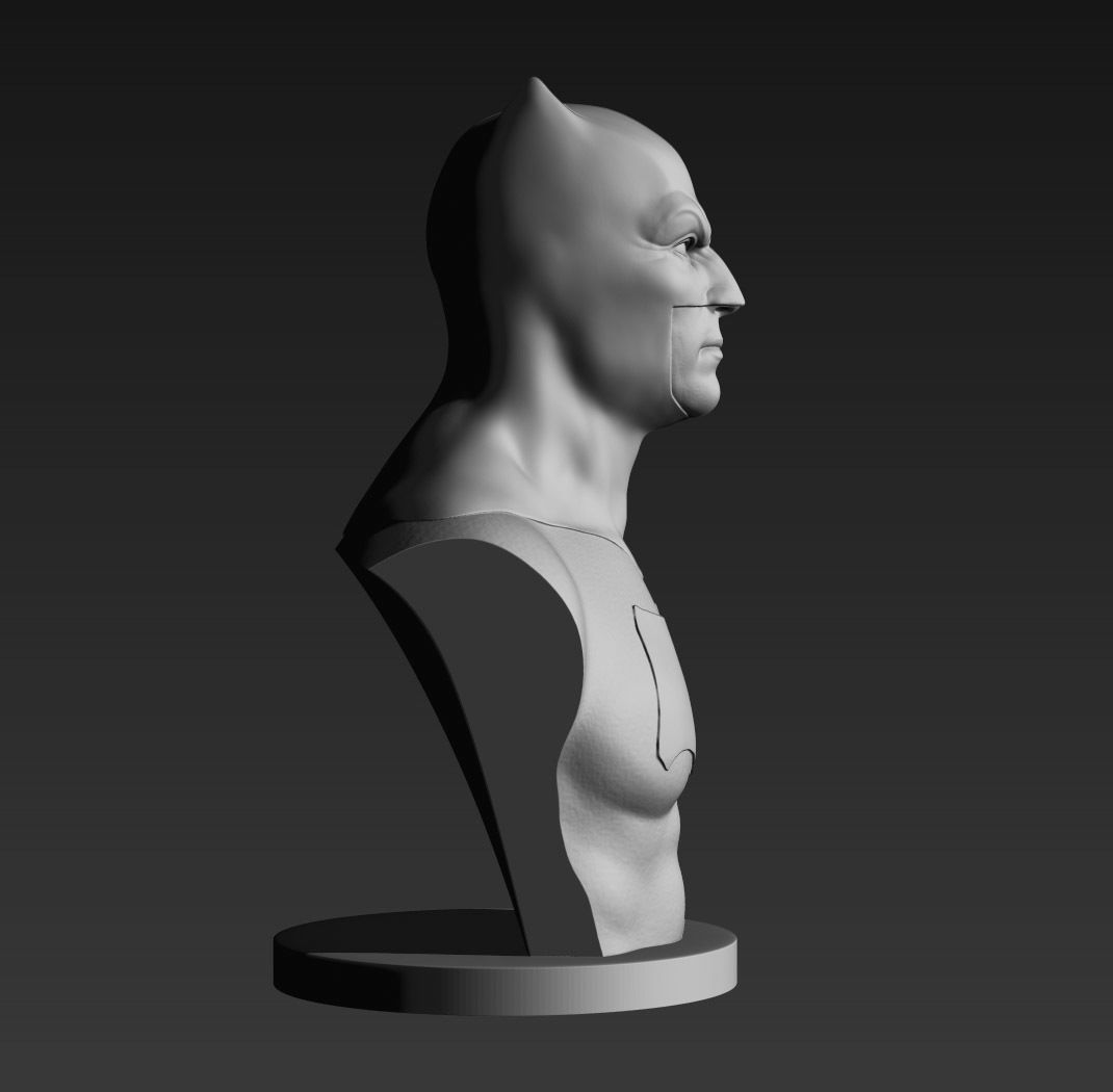 Batman Bust free 3D model 3D printable | CGTrader