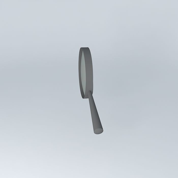 magnifier magnifying glass free 3D model | CGTrader