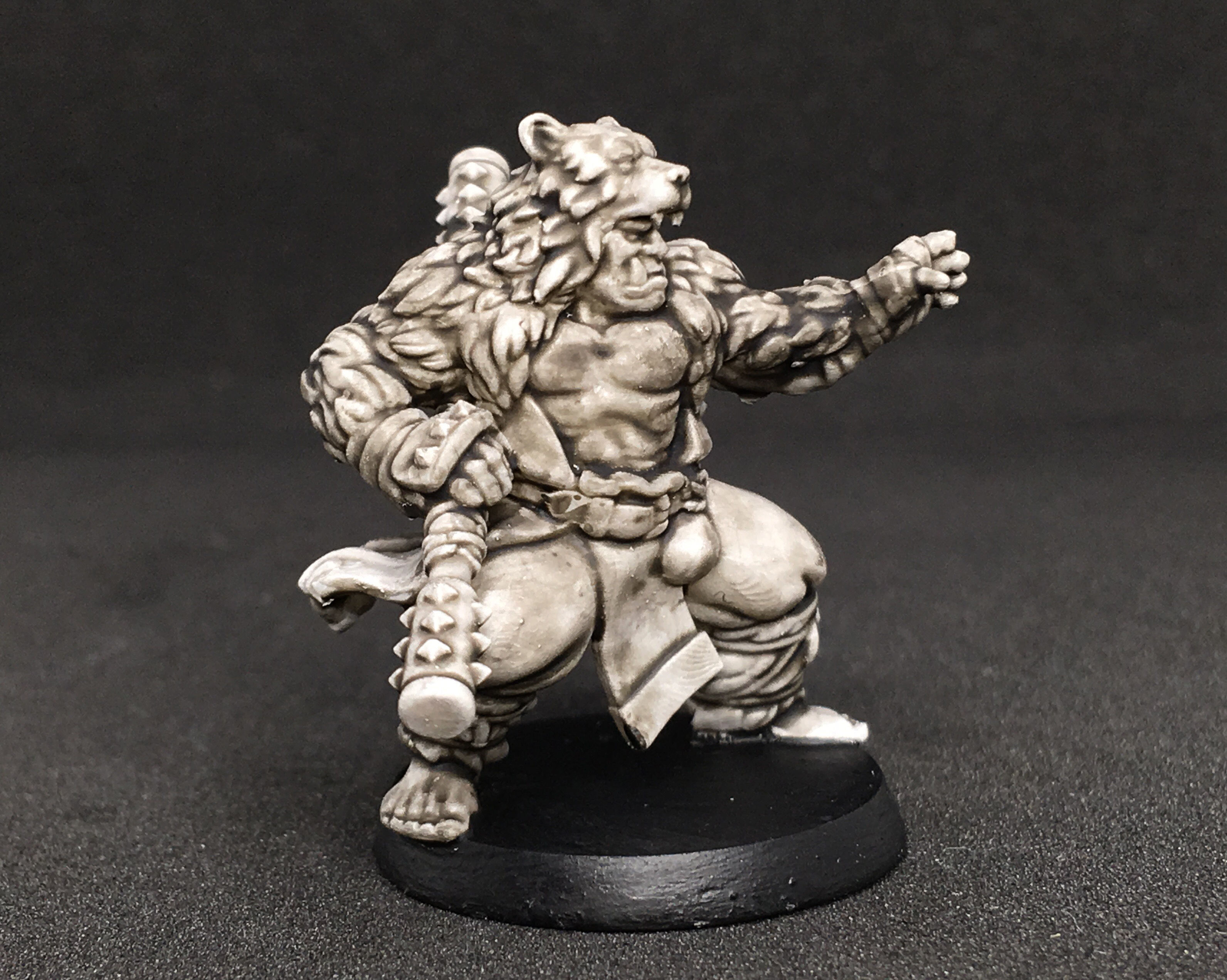 Orc Monk 3D model 3D printable | CGTrader
