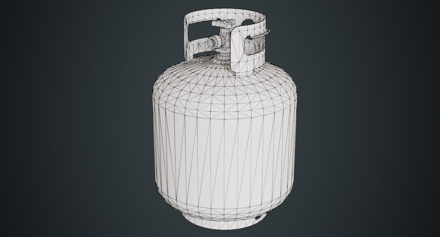 3D model Propane Tank 1A VR / AR / low-poly | CGTrader