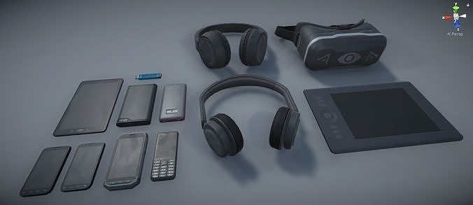 3D model Gadget Pack VR / AR / low-poly | CGTrader