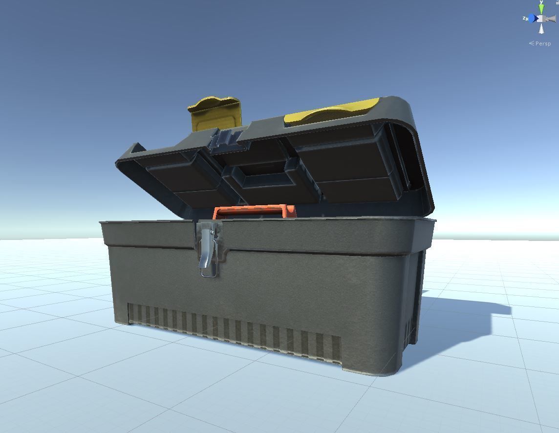 3D model Tool box VR / AR / low-poly rigged | CGTrader