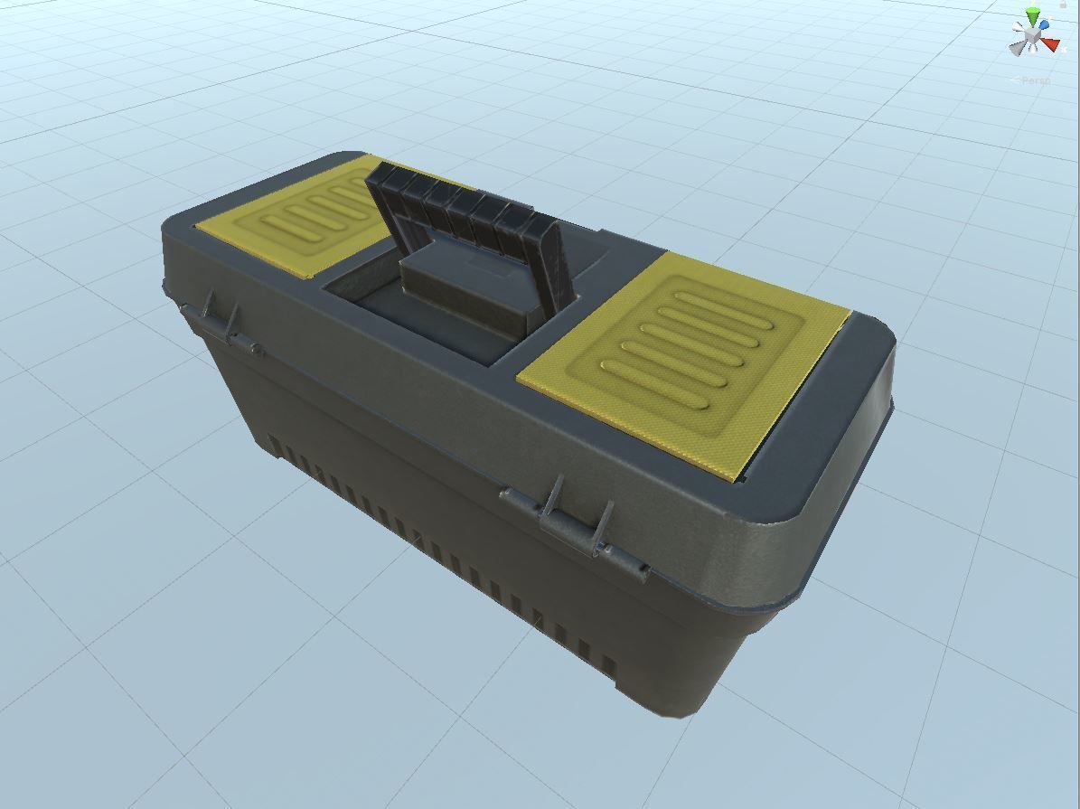 3D model Tool box VR / AR / low-poly rigged | CGTrader