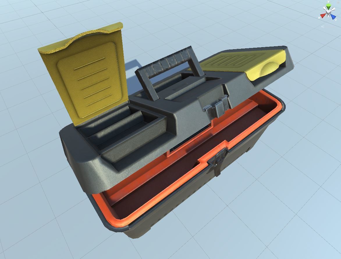 3D model rigged toolbox | CGTrader