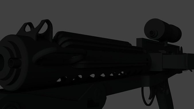 Rifle E-11 3D model | CGTrader