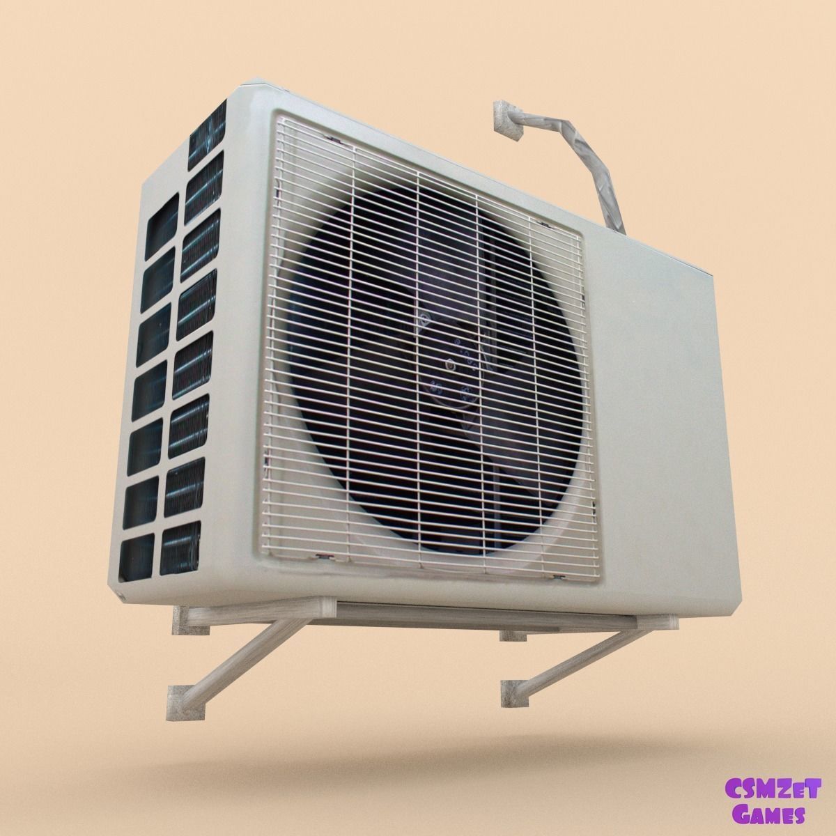 3D model Air Conditioner Low Poly VR / AR / low-poly | CGTrader
