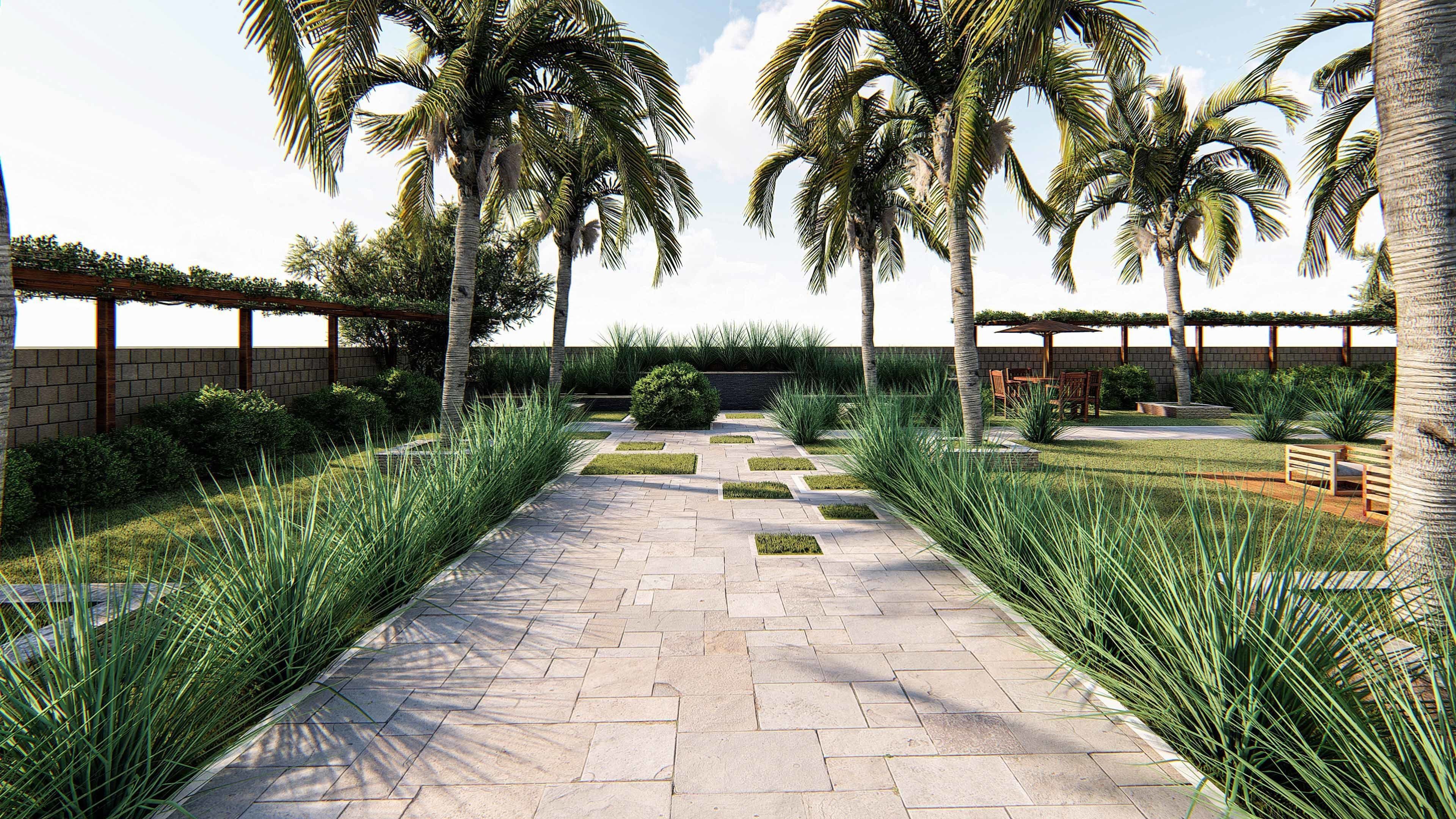 Landscape design 3d model and render in lumion 3D model | CGTrader