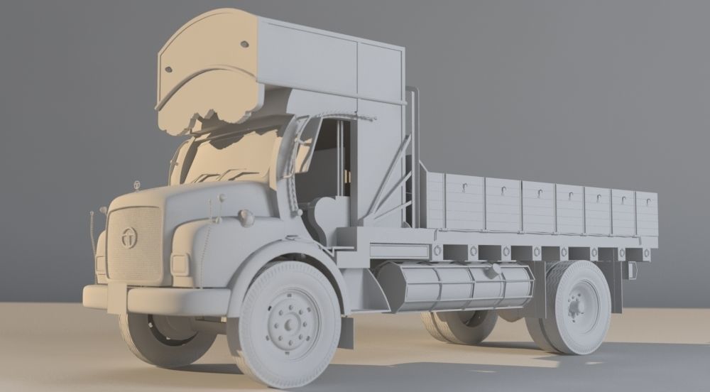Lorry 3D model | CGTrader