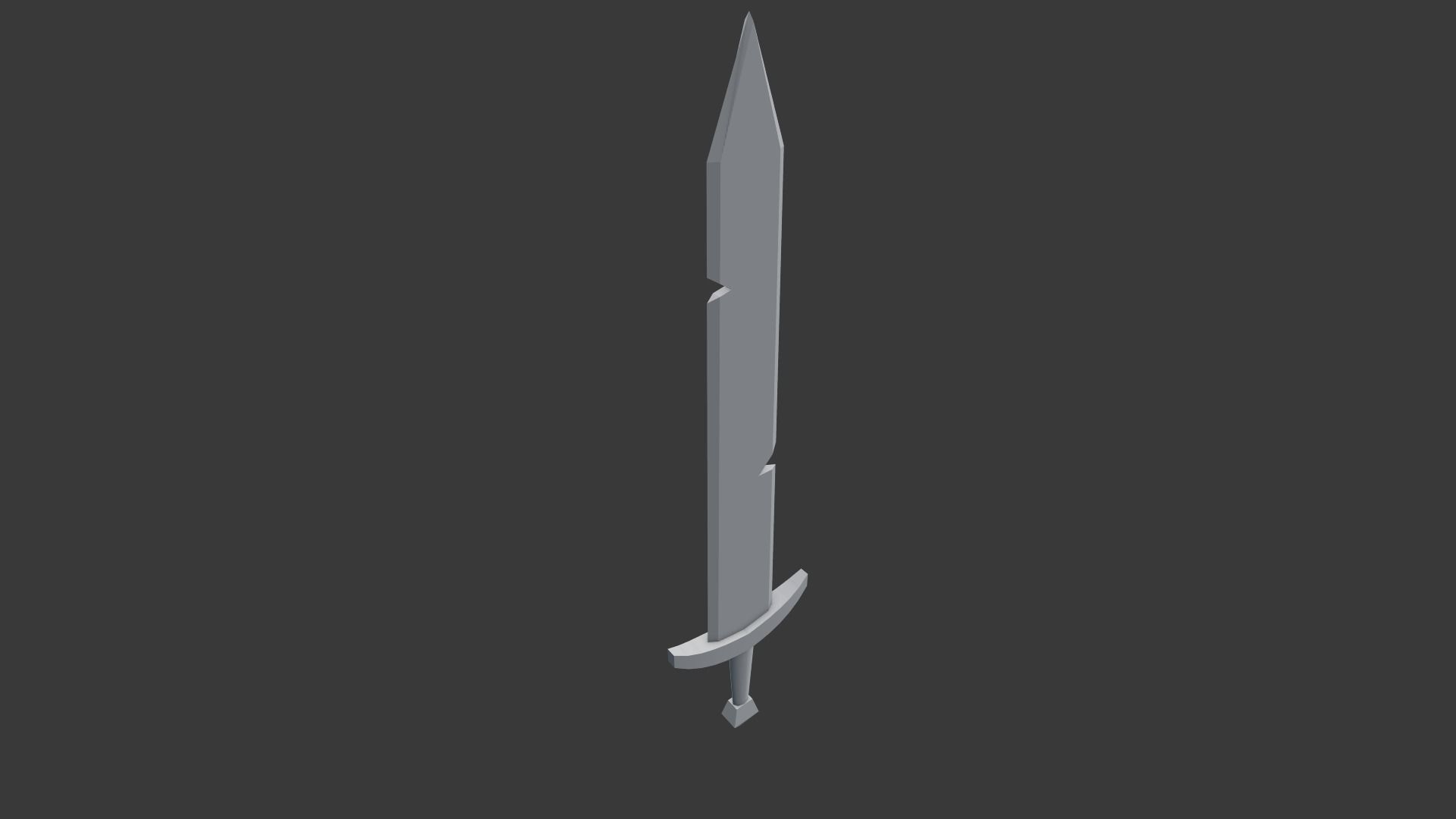 3D model low poly sword VR / AR / low-poly | CGTrader