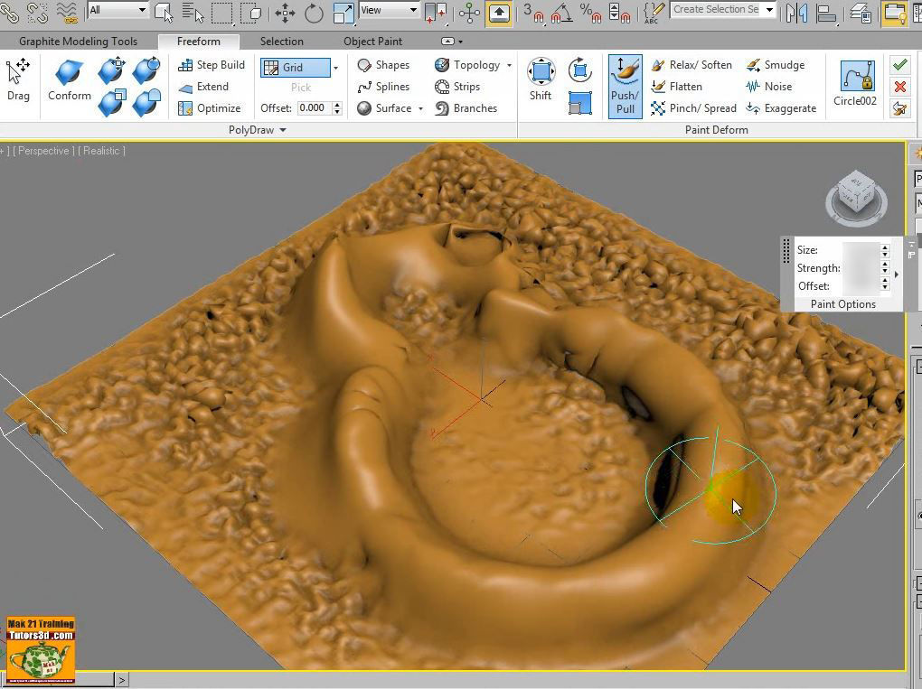 3ds max 2015 Freeform e Selection vol 20 cd front 3D model | CGTrader