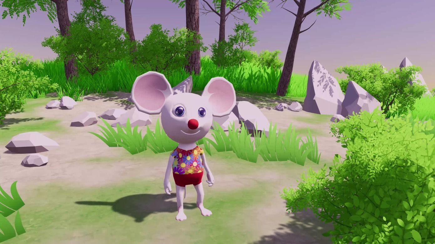 3D model Disco Mouse VR / AR / low-poly | CGTrader