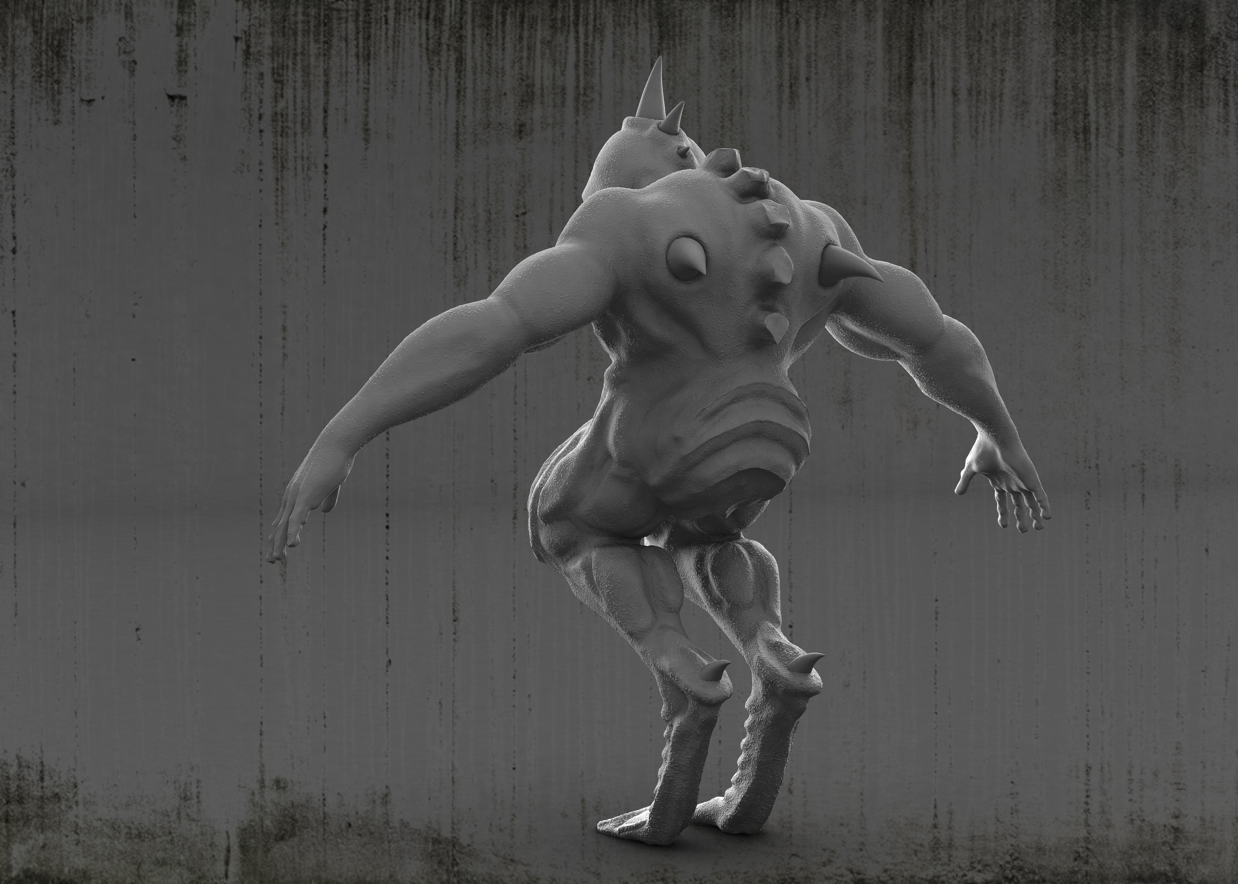 monster 3D model | CGTrader