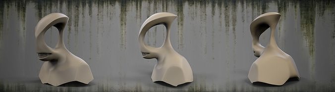 Weird Head 3D model | CGTrader