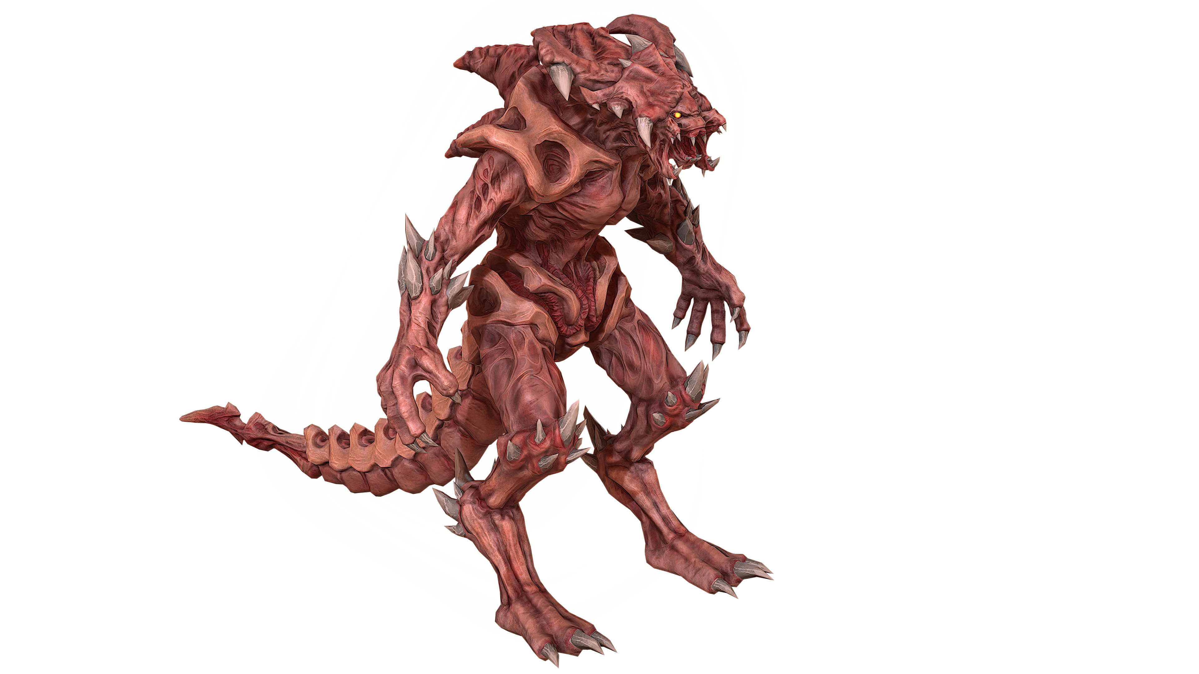 3D model Tyrant boss VR / AR / low-poly | CGTrader