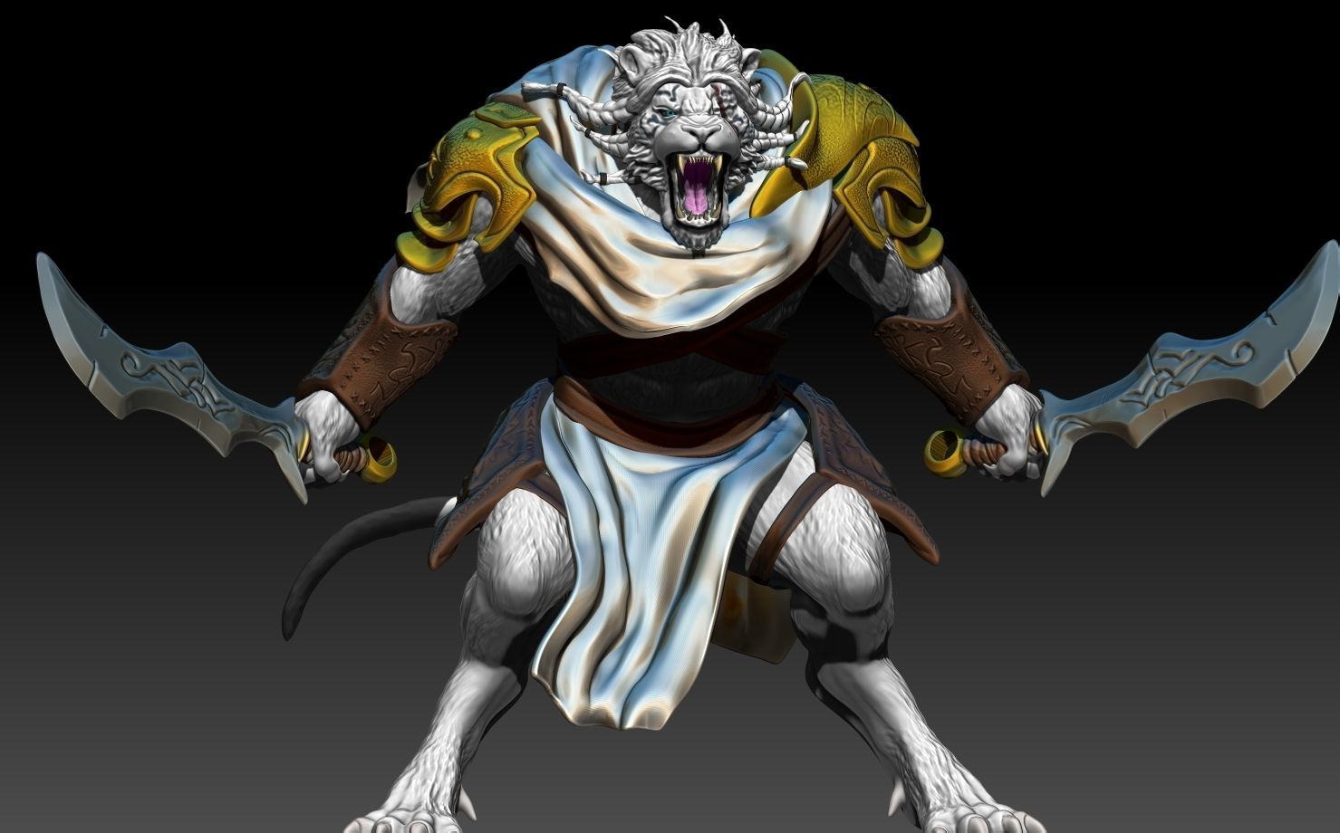 AJANI PLANESWALKER 3D PRINT 3D model | CGTrader